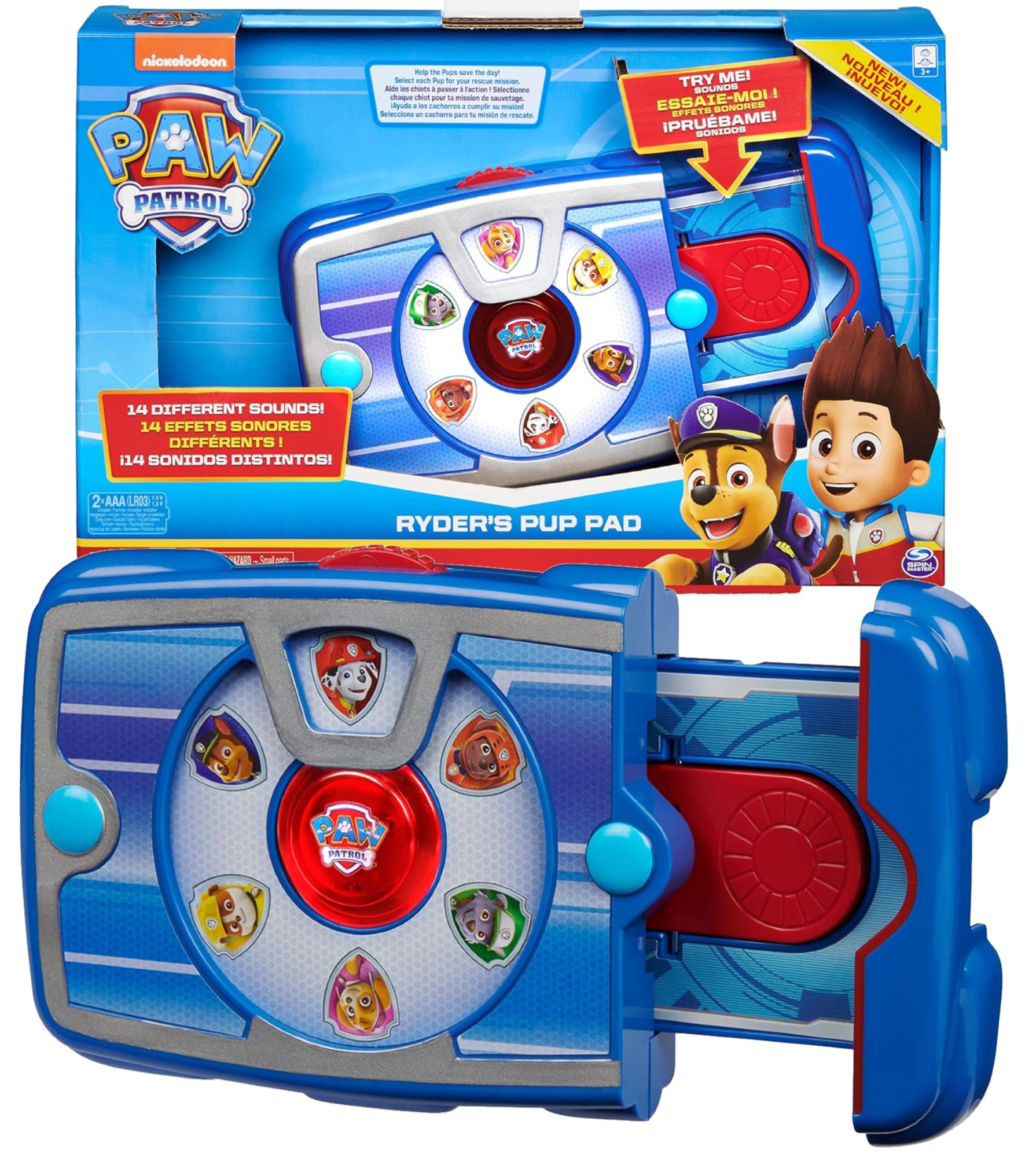 Psi Patrol Ryder Pad Tablet Rydera Z Dźwiękami | Zabawki interaktywne Ryder